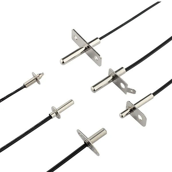 50K 100K Temperature Sensor NTC , Double Layer High Temperature ...