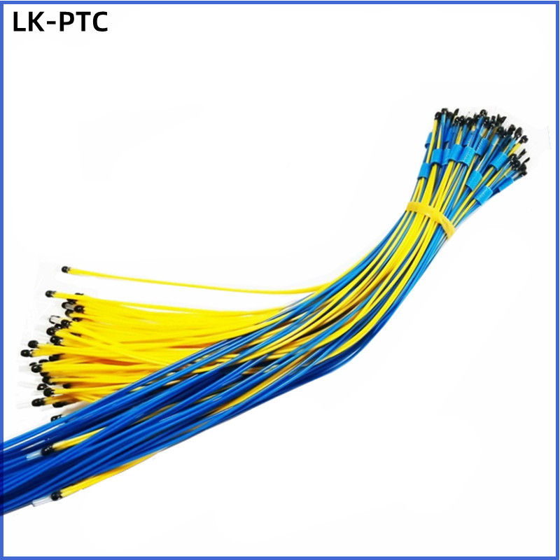 Wire PTC Thermistor Sensor MZ6-130℃-DS 520mm Motor Thermal Protector